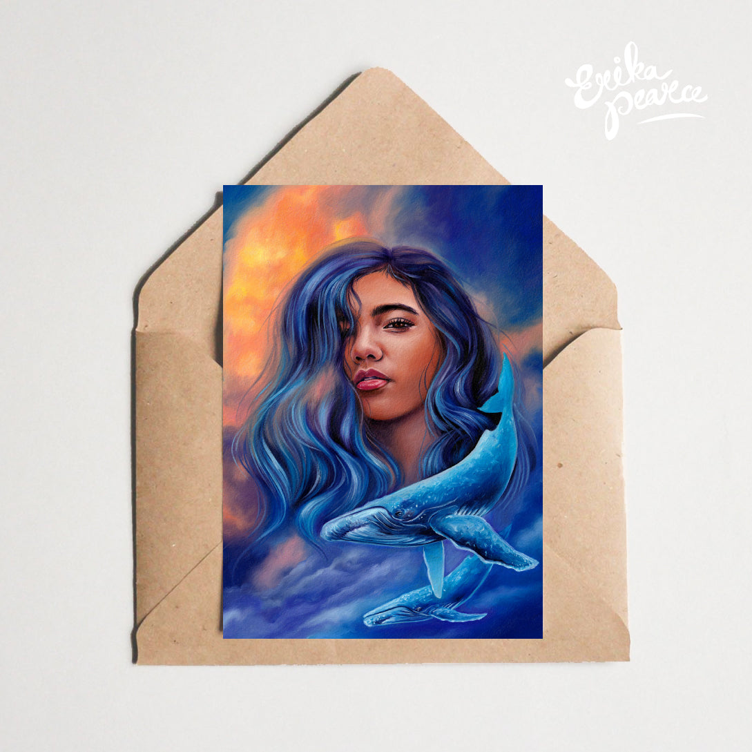 Aumoana Greeting Card – ERIKA PEARCE